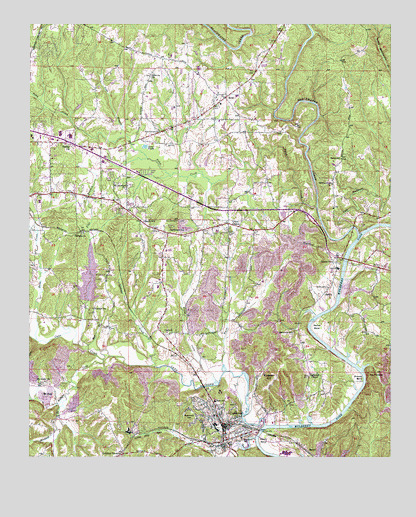 Cordova, AL Topographic Map - TopoQuest