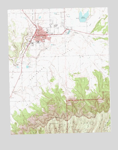 Cortez, CO Topographic Map - TopoQuest