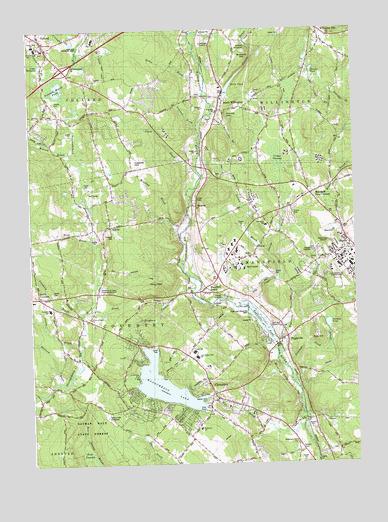 Coventry, CT Topographic Map - TopoQuest