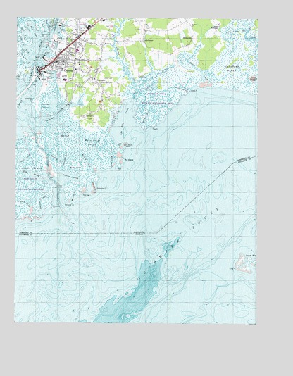 Crisfield, MD Topographic Map - TopoQuest