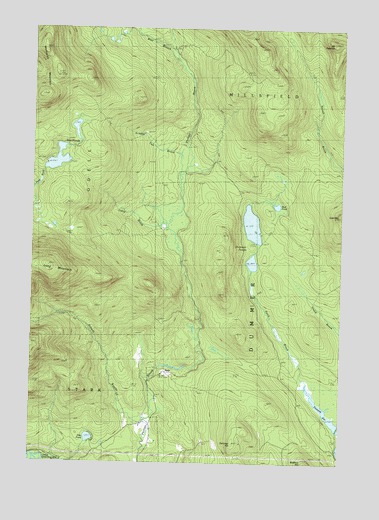 Dummer Ponds, NH Topographic Map - TopoQuest