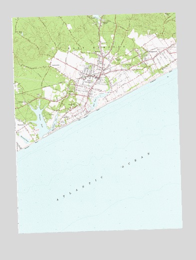 East Hampton, NY Topographic Map - TopoQuest