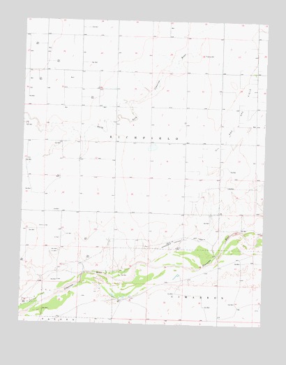 Elkhart NE, KS Topographic Map - TopoQuest