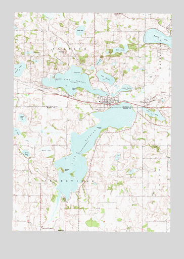 Elysian, MN Topographic Map - TopoQuest