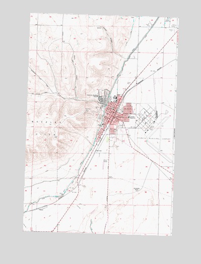 Ephrata, WA Topographic Map - TopoQuest