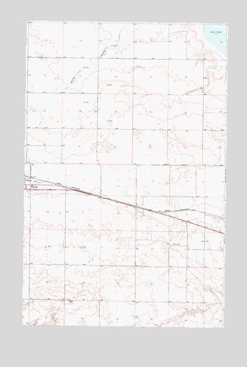Ethridge, MT Topographic Map - TopoQuest