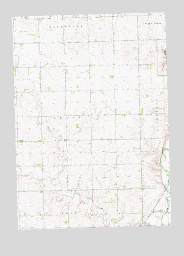 Flandreau SW, SD Topographic Map - TopoQuest