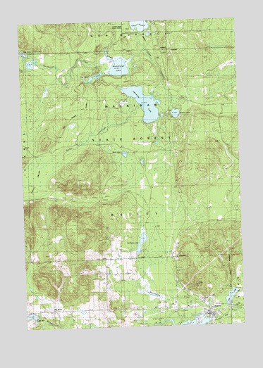 Atlanta, MI Topographic Map - TopoQuest