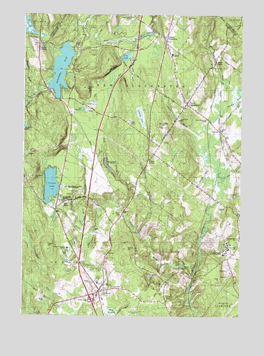Gray, ME Topographic Map - TopoQuest