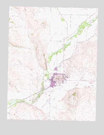 Gunnison, CO Topographic Map - TopoQuest
