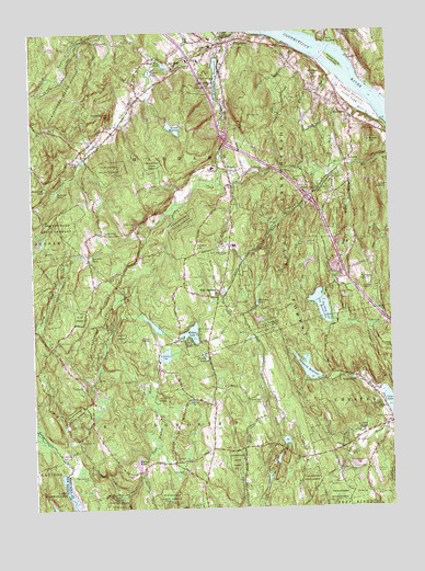Haddam, CT Topographic Map - TopoQuest