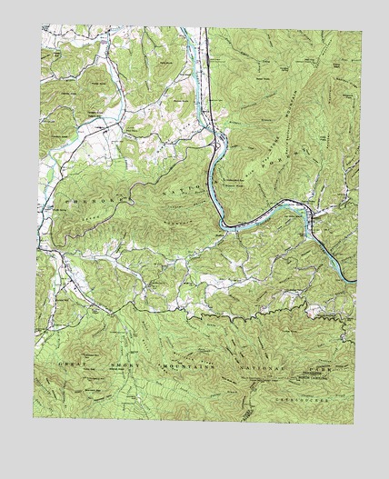 Hartford, TN Topographic Map - TopoQuest