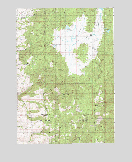 High Valley, ID Topographic Map - TopoQuest
