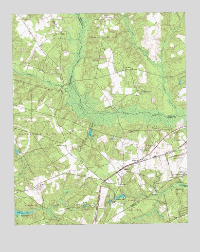 Hoffman, NC Topographic Map - TopoQuest