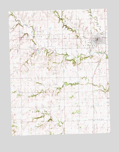 Howard, KS Topographic Map - TopoQuest