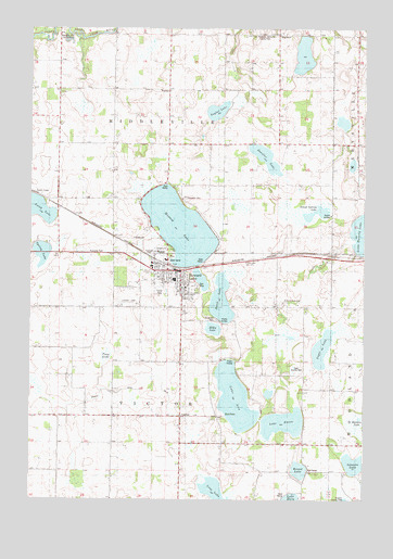 Howard Lake, MN Topographic Map - TopoQuest