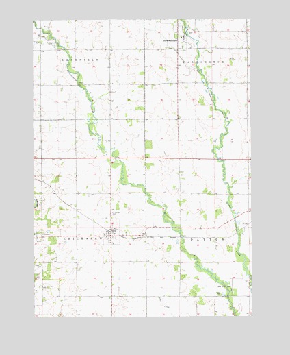 Ionia, IA Topographic Map - TopoQuest