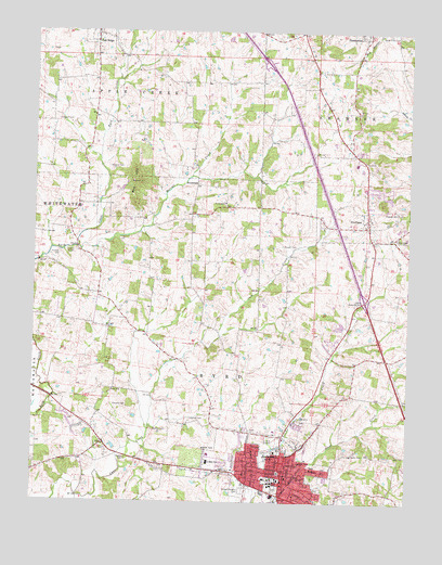 Jackson, MO Topographic Map - TopoQuest