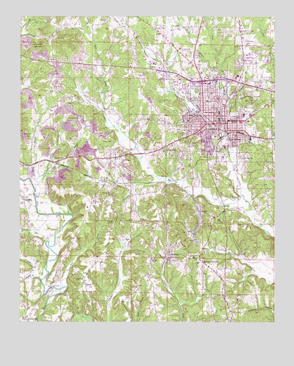 Jasper, AL Topographic Map - TopoQuest