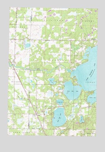 Jenkins, MN Topographic Map - TopoQuest