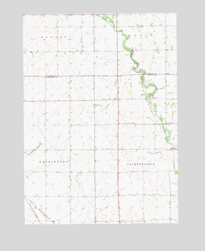 Jerico, IA Topographic Map - TopoQuest