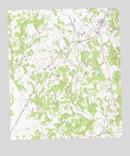 Jewett, TX Topographic Map - TopoQuest