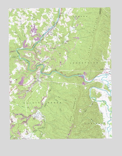 Junior, WV Topographic Map - TopoQuest
