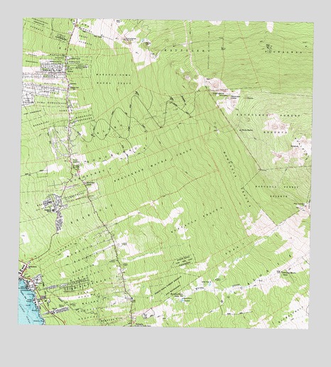 Kailua, HI Topographic Map - TopoQuest