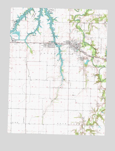 Kincaid, IL Topographic Map - TopoQuest
