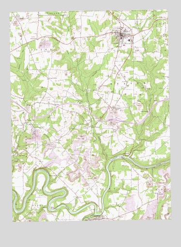 Knox, PA Topographic Map - TopoQuest