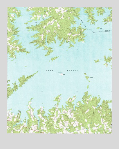 Lake Murray East, SC Topographic Map - TopoQuest