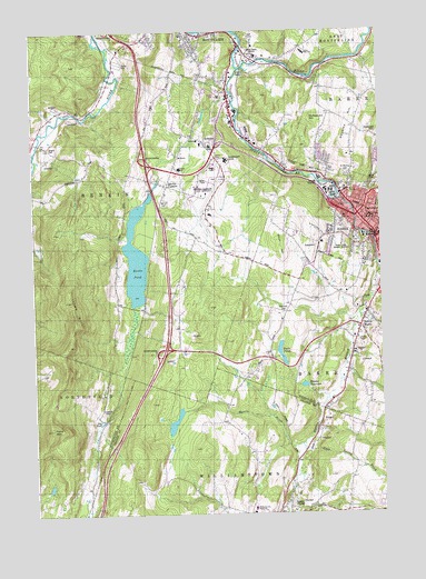 Barre West, VT Topographic Map - TopoQuest