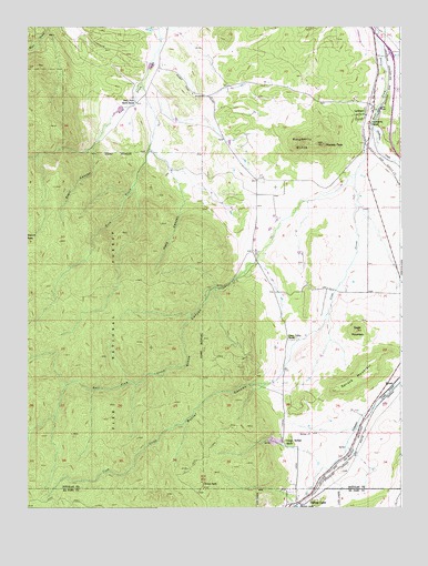 Larkspur, CO Topographic Map - TopoQuest