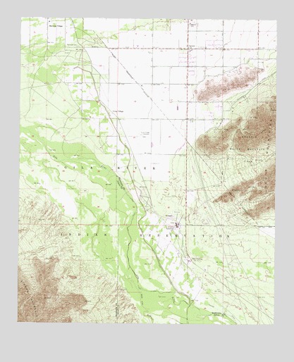 Laveen, AZ Topographic Map - TopoQuest
