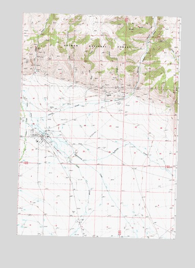 Leadore, ID Topographic Map - TopoQuest