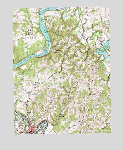 Leechburg, PA Topographic Map - TopoQuest