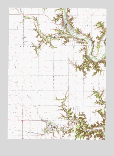 Lehigh, IA Topographic Map - TopoQuest