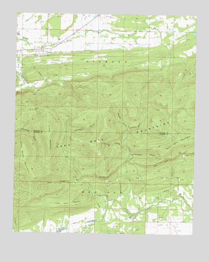 Lequire, OK Topographic Map - TopoQuest