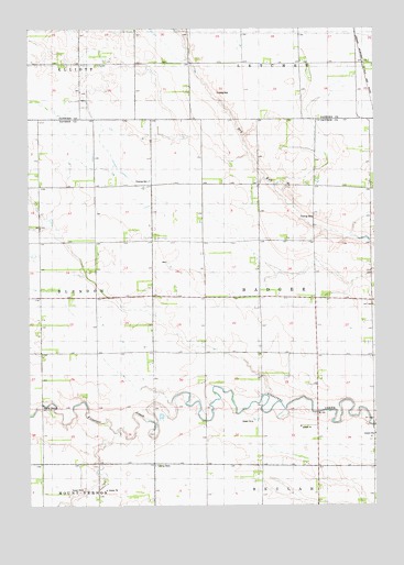 Letcher SW, SD Topographic Map - TopoQuest