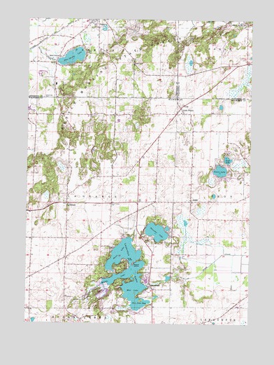 Little Prairie, WI Topographic Map - TopoQuest