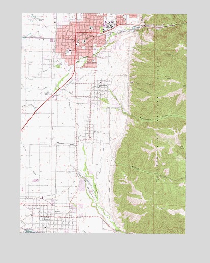 Logan, UT Topographic Map - TopoQuest