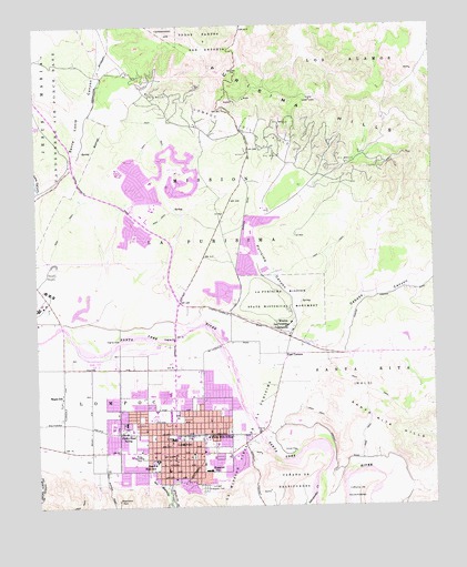 Lompoc, CA Topographic Map - TopoQuest