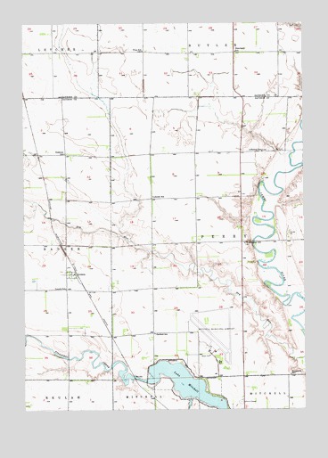 Loomis, SD Topographic Map - TopoQuest
