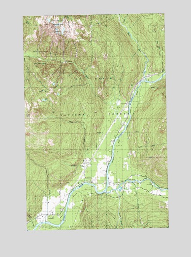 Marblemount, WA Topographic Map - TopoQuest
