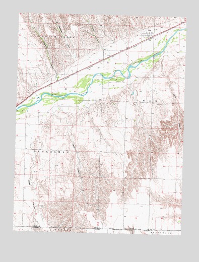 Max, NE Topographic Map - TopoQuest