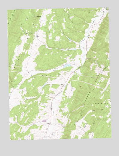 Medley, WV Topographic Map - TopoQuest