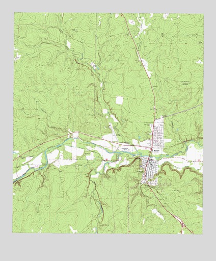 Menard County Texas Map