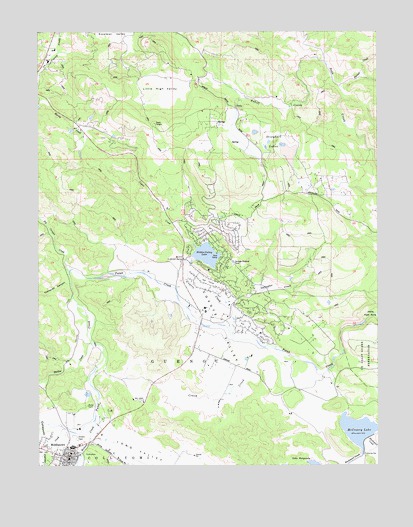 Middletown, CA Topographic Map - TopoQuest