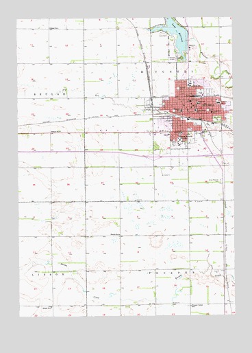 Mitchell, SD Topographic Map - TopoQuest