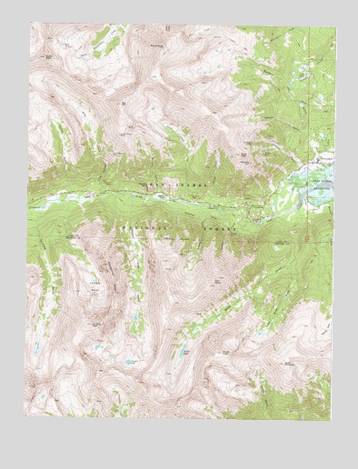 Mount Elbert, CO Topographic Map - TopoQuest